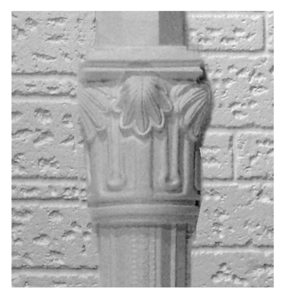 #1029C - Textured Stone Panel With Column - Provost Fabrication