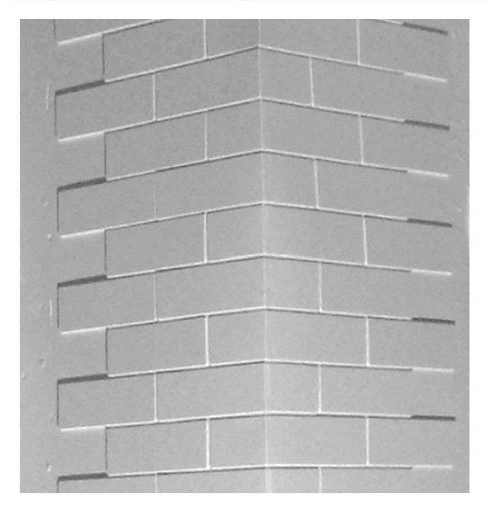 #85A - Clean Brick Corner - Provost Fabrication