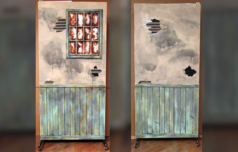 Annie Jr. Set Rental | Handcrafted Set for Stage Production