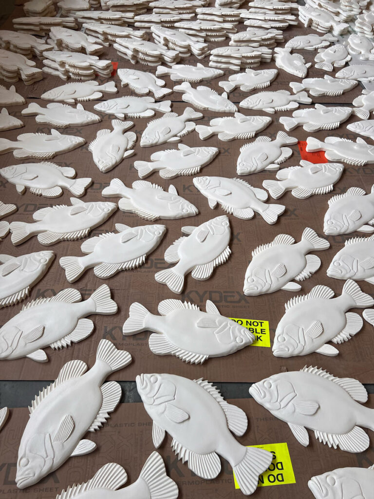 Resin Cast Fish - Provost Fabrication